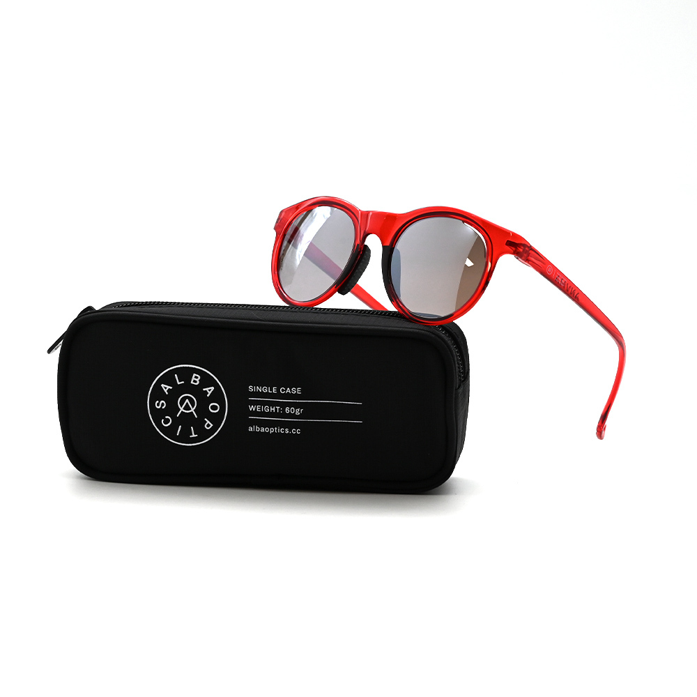 ALBA OPTICS ANVMA LEI SUNGLASS - RED VZUM MR ALU