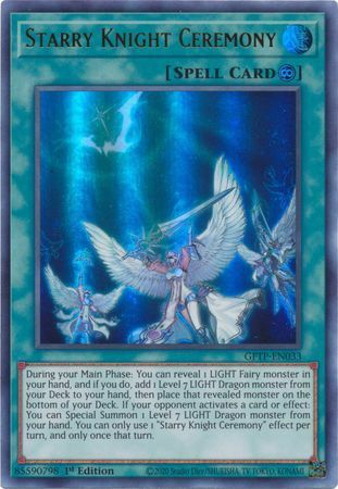 GFTP-EN033 Starry Knight Ceremony(神聖降誕)