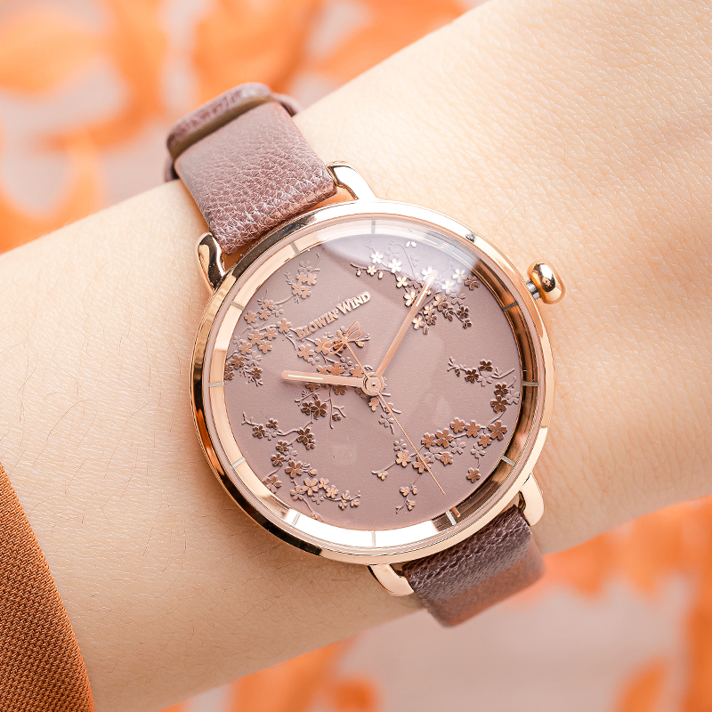 【RADIANT STAR】Blowin' Wind Floral Series-Jade-Embossed