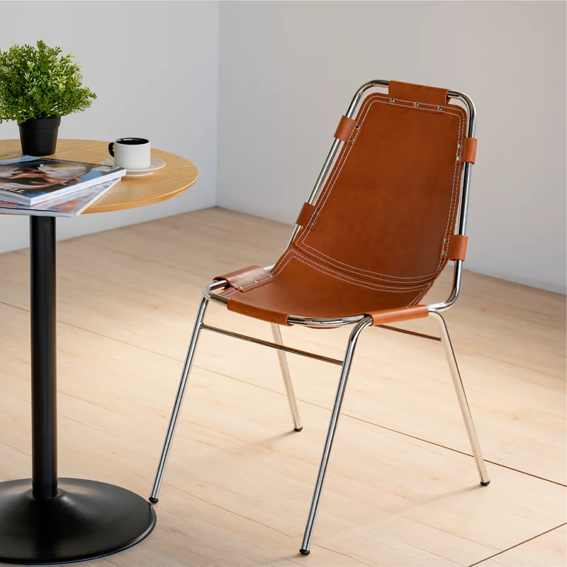 居然家居JURAN 典藏牛皮椅 Les Arcs chair (兩色) (免運)