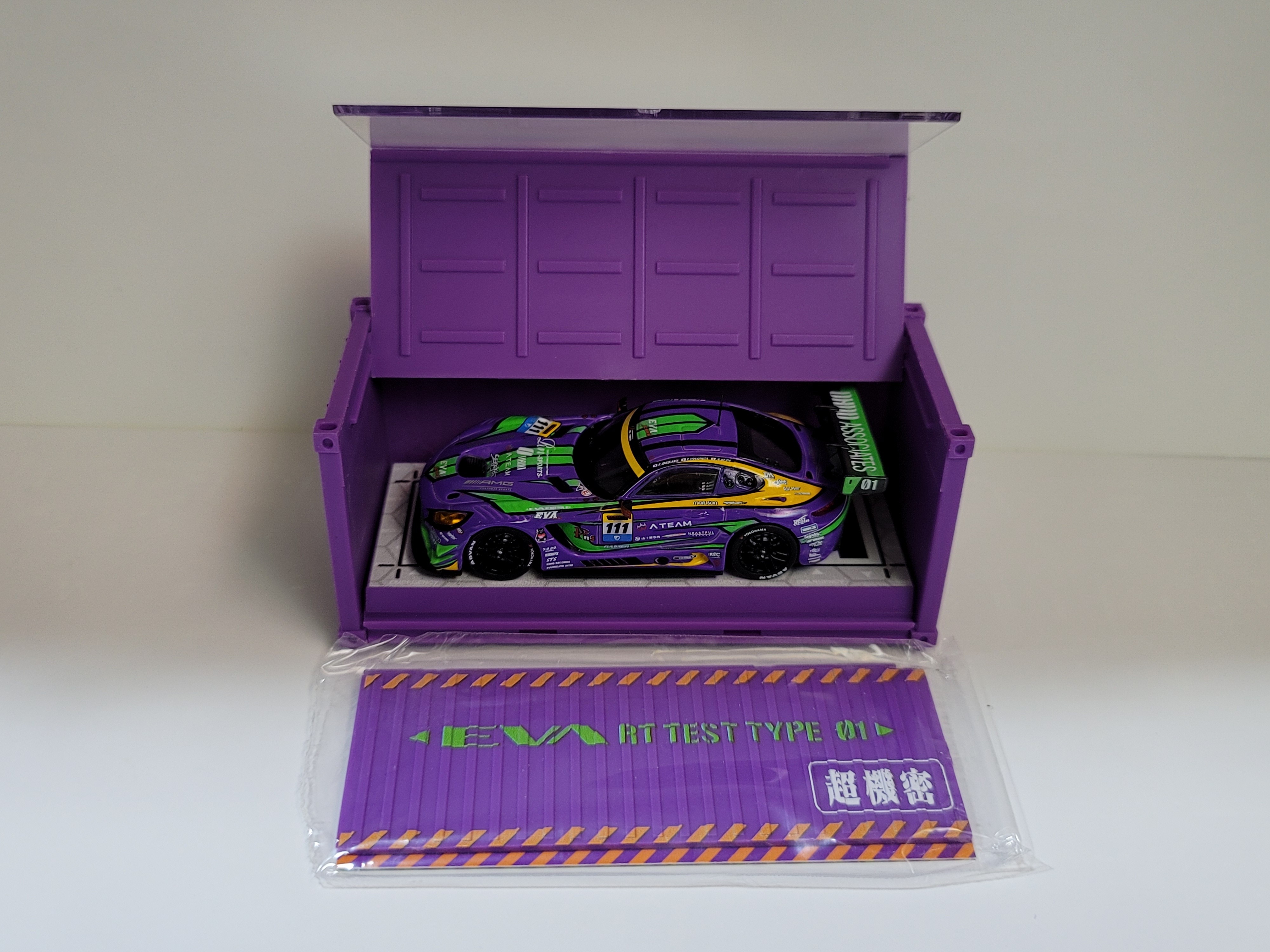 Tarmac Works 1/64 EVA Racing Mercedes-AMG GT3 with Cont