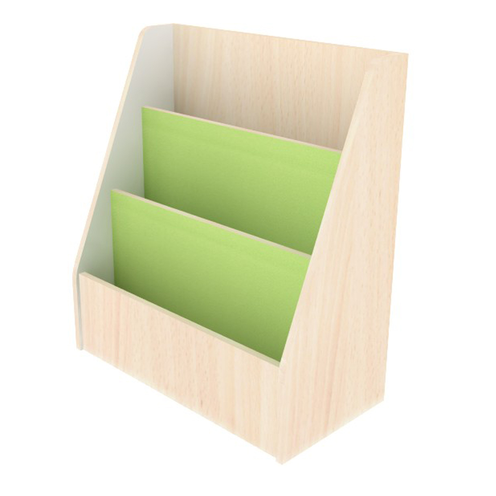 3 Tier Book Rack (Wood), Classic