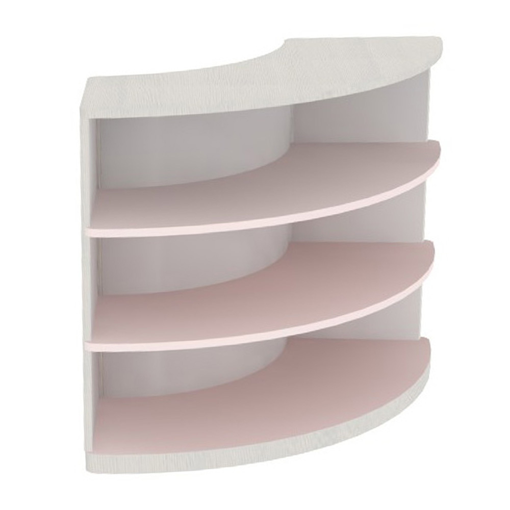3 Tier Sweeping Shelf, Pastel