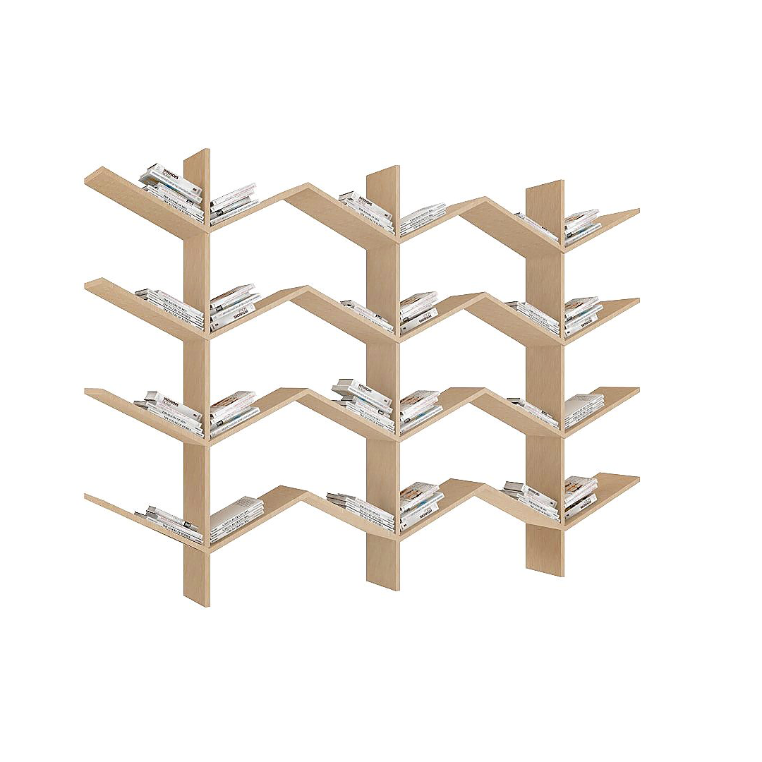 Forested Book Display