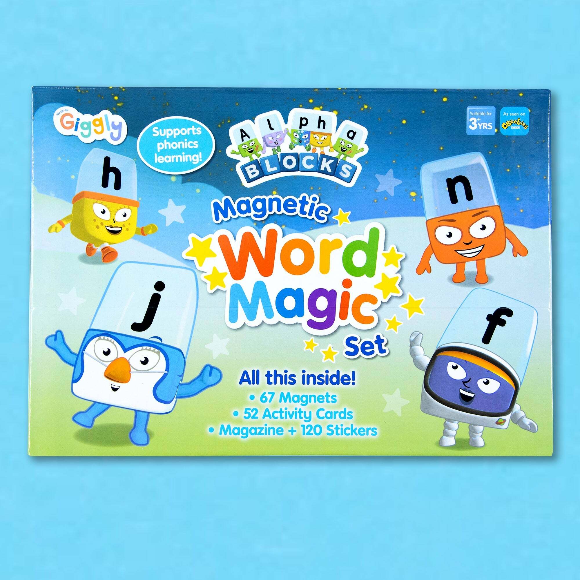 Alphablocks magnet word magic set