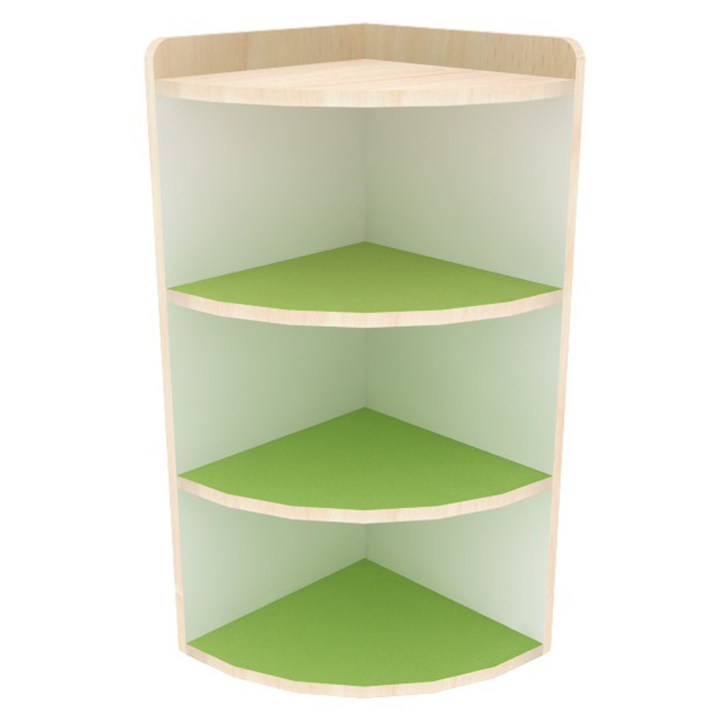 Corner Arc Shelf 3 Tier
