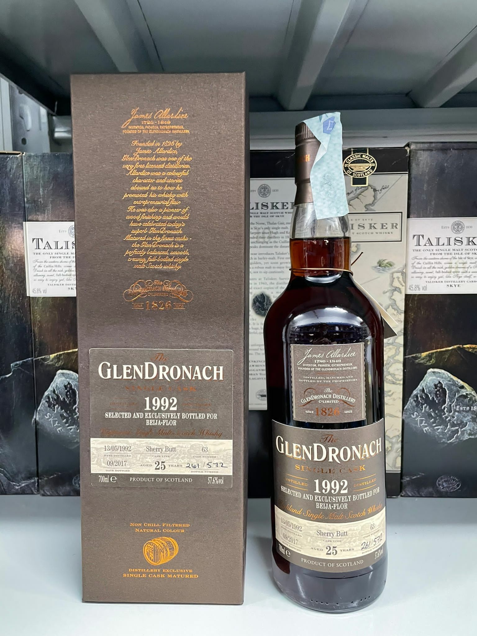Glendronach 1992 25 Years Single Cask Sherry Butt Cask