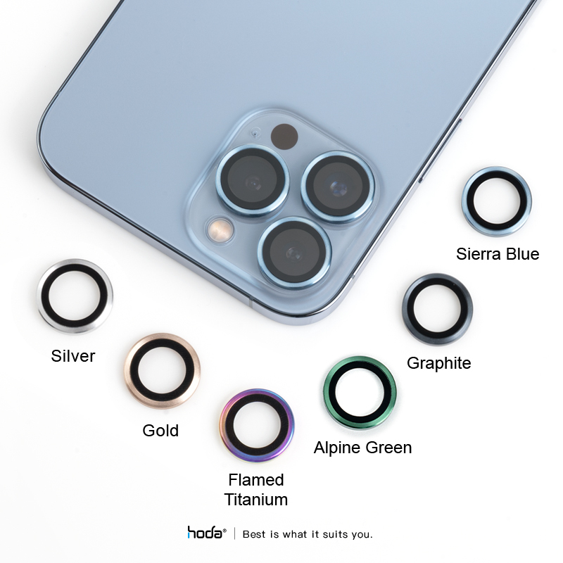 【iPhone 13 Pro, 13 Pro Max】Sapphire Lens (1PCS)