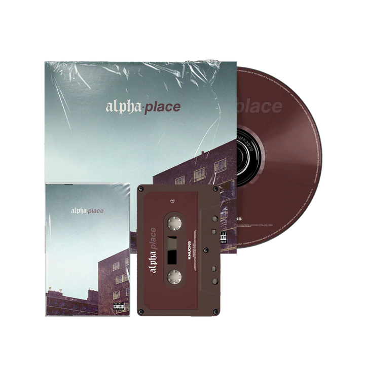 海肯雜誌商行｜Knucks 英倫饒舌歌手 ALPHA PLACE (2022) 原裝CD專輯 / 錄音卡帶