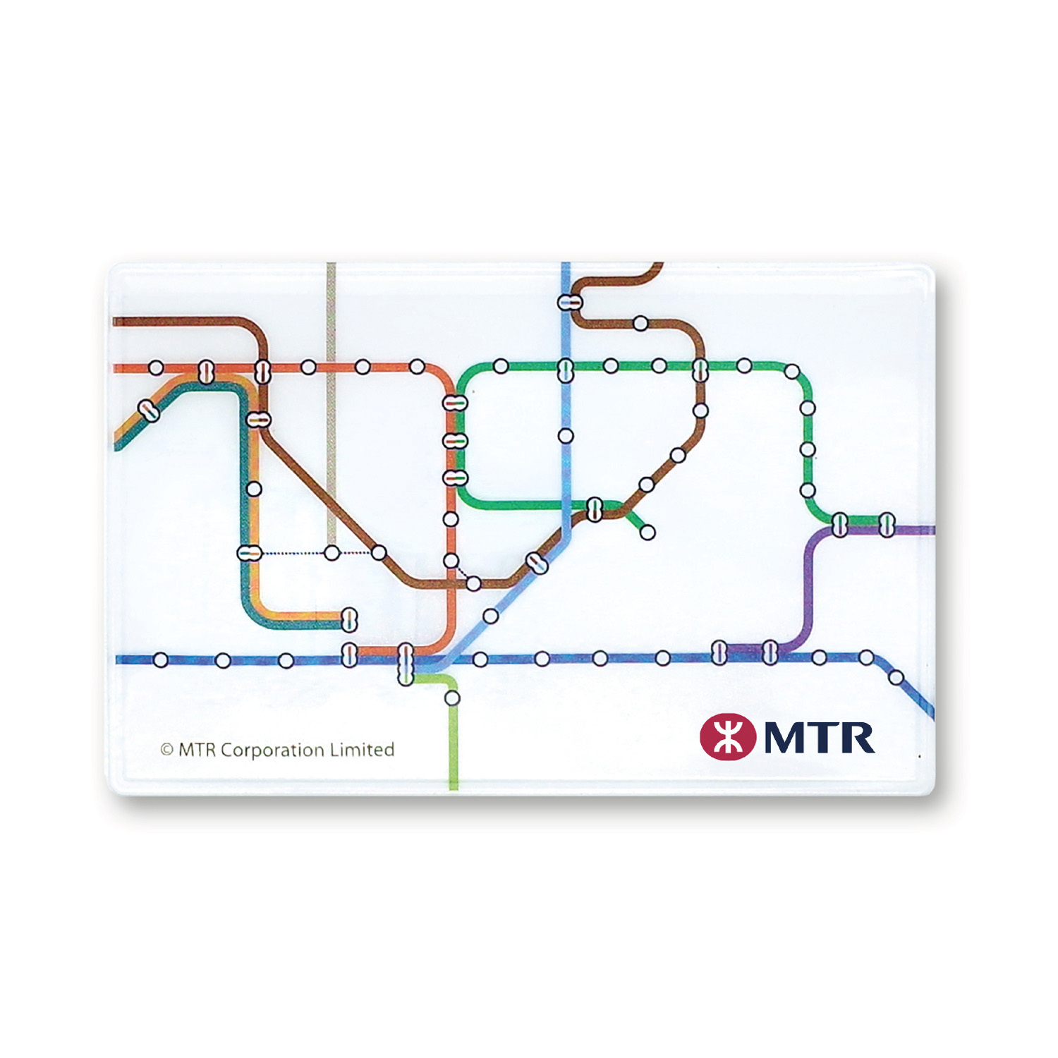 卡套 - 透明 | MTR路綫圖系列