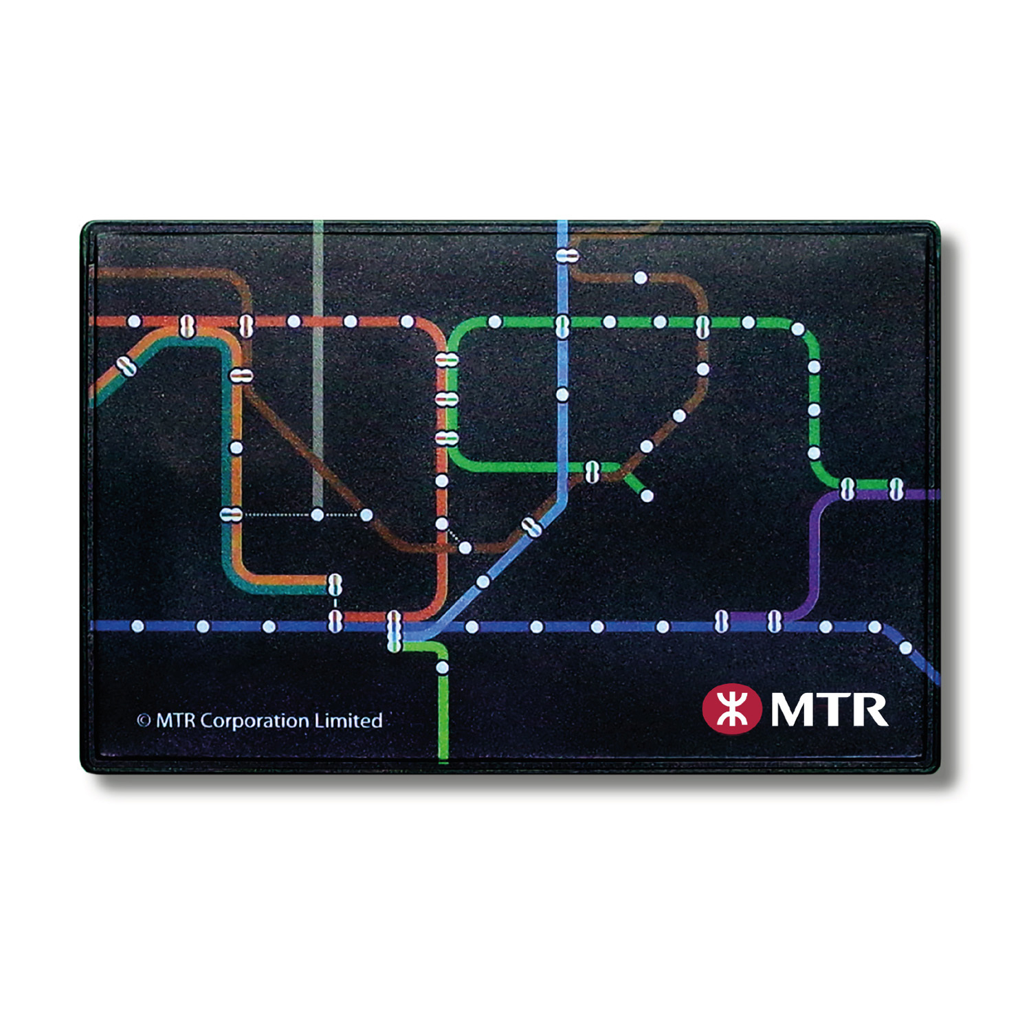 卡套 - 黑色 | MTR路綫圖系列