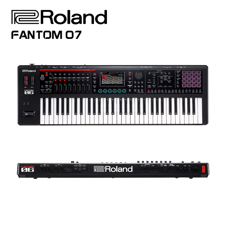 ROLAND Fantom 07 合成器 76鍵 Fantom-0系列