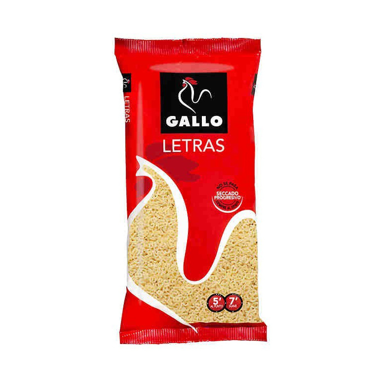西班牙Gallo字母造型麵 Alphabet pasta 250g 適合幼童食用