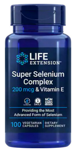 lSuper Selenium Complex 200 mcg, 100 vegetarian capsule