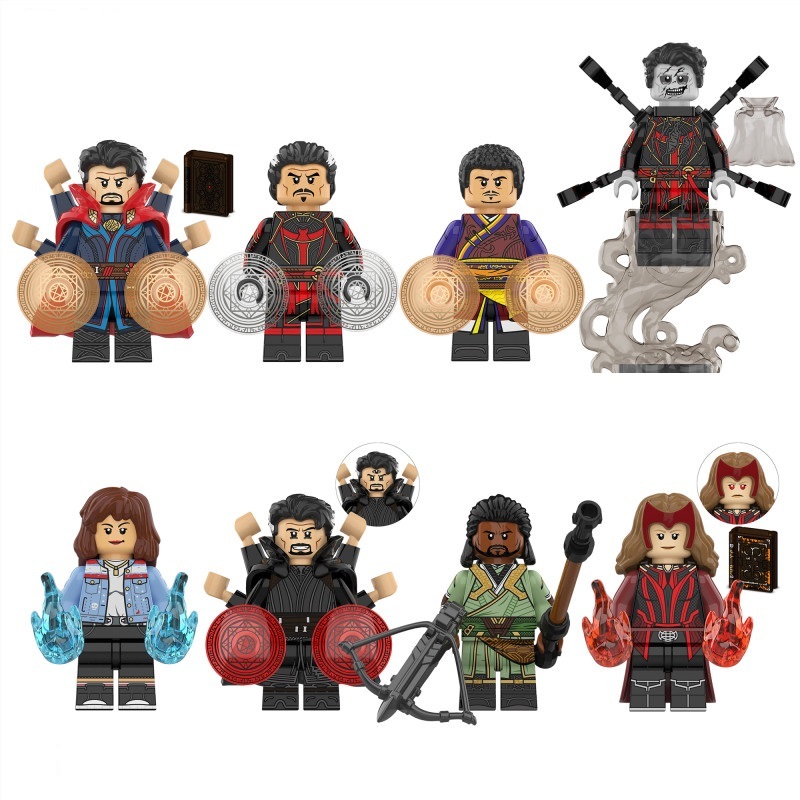 8 PCS / LOT Doctor Strange Custom Minifigures