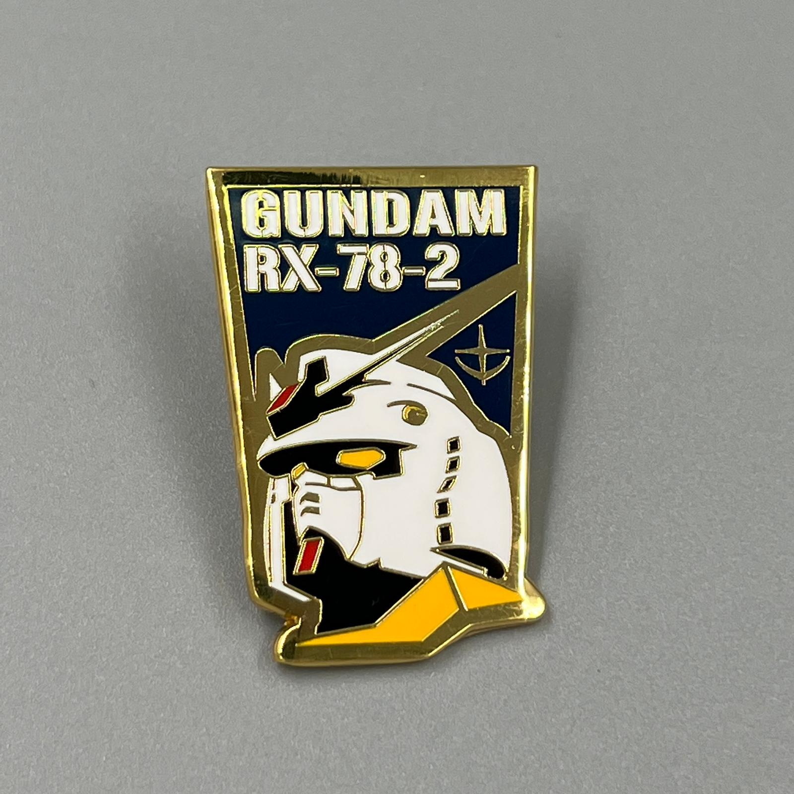Gimans Care x Gundam Official Licensed Metal Pin - RX-7