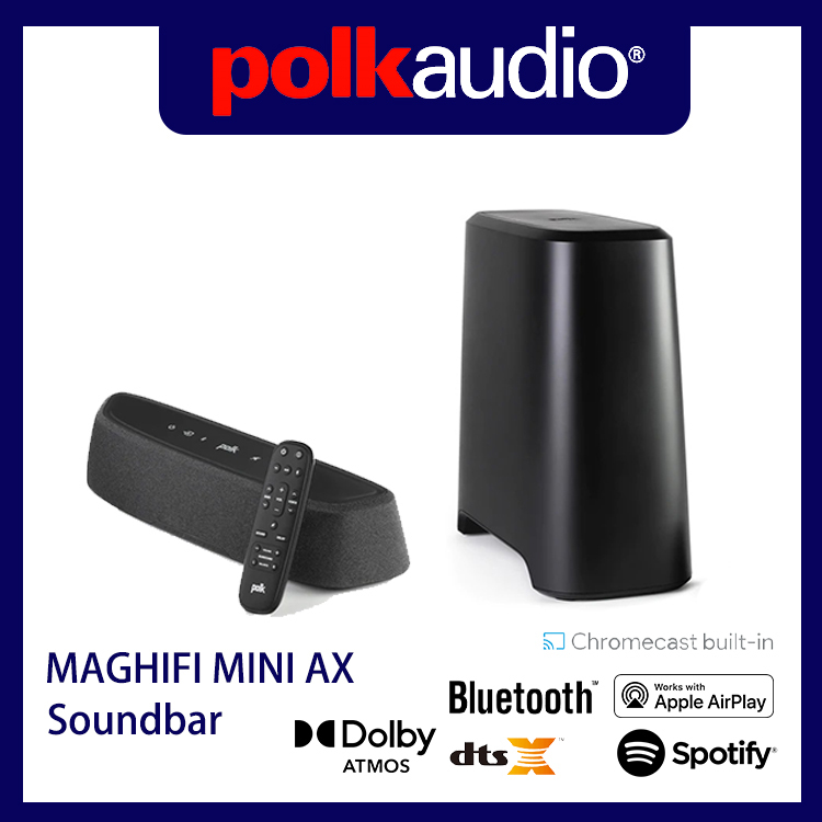 Polk Audio Magnifi Mini AX Dolby Atmos Soundbar