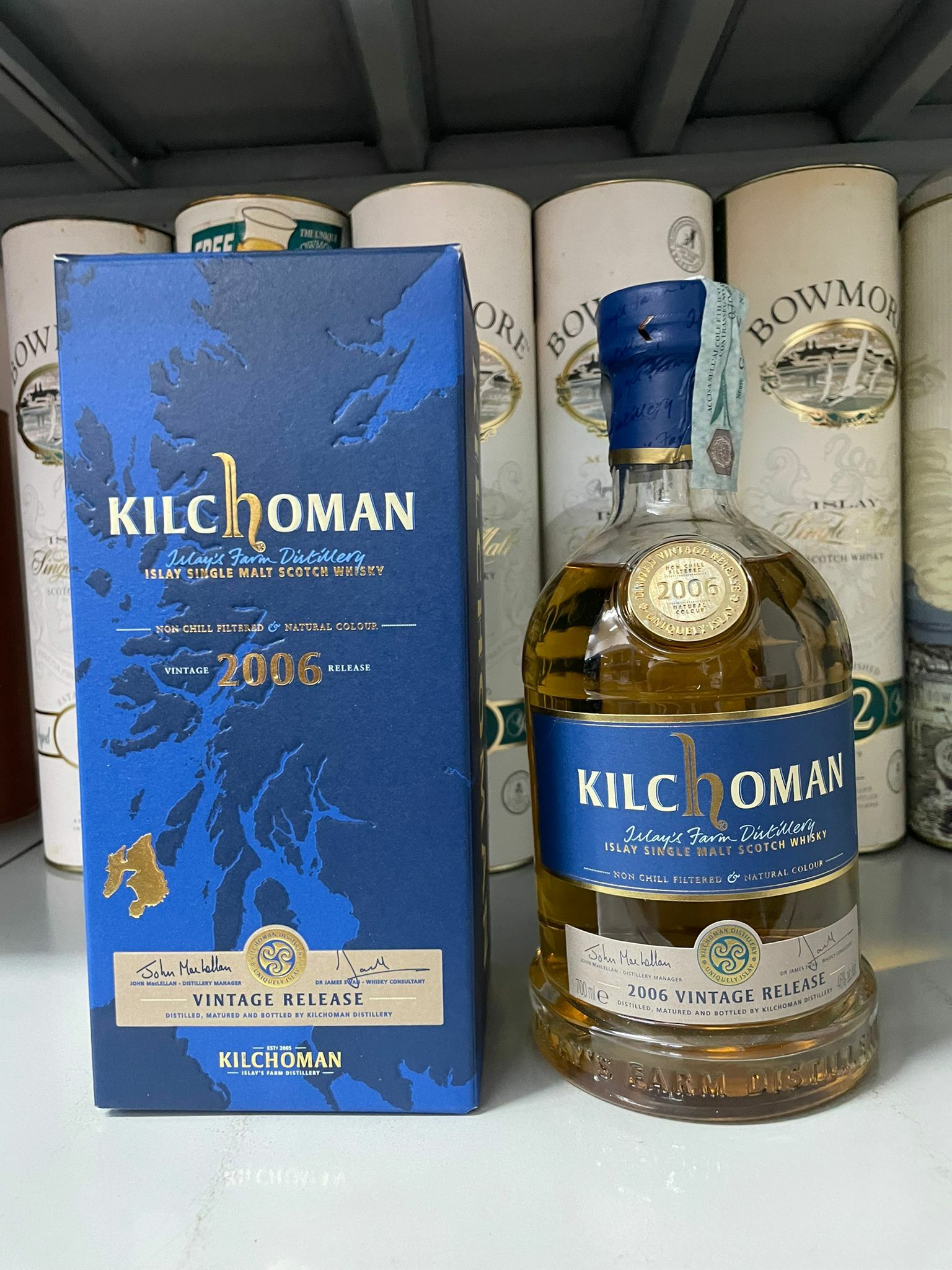 Kilchoman 2006 Vintage Release Islay Single Malt Scotch