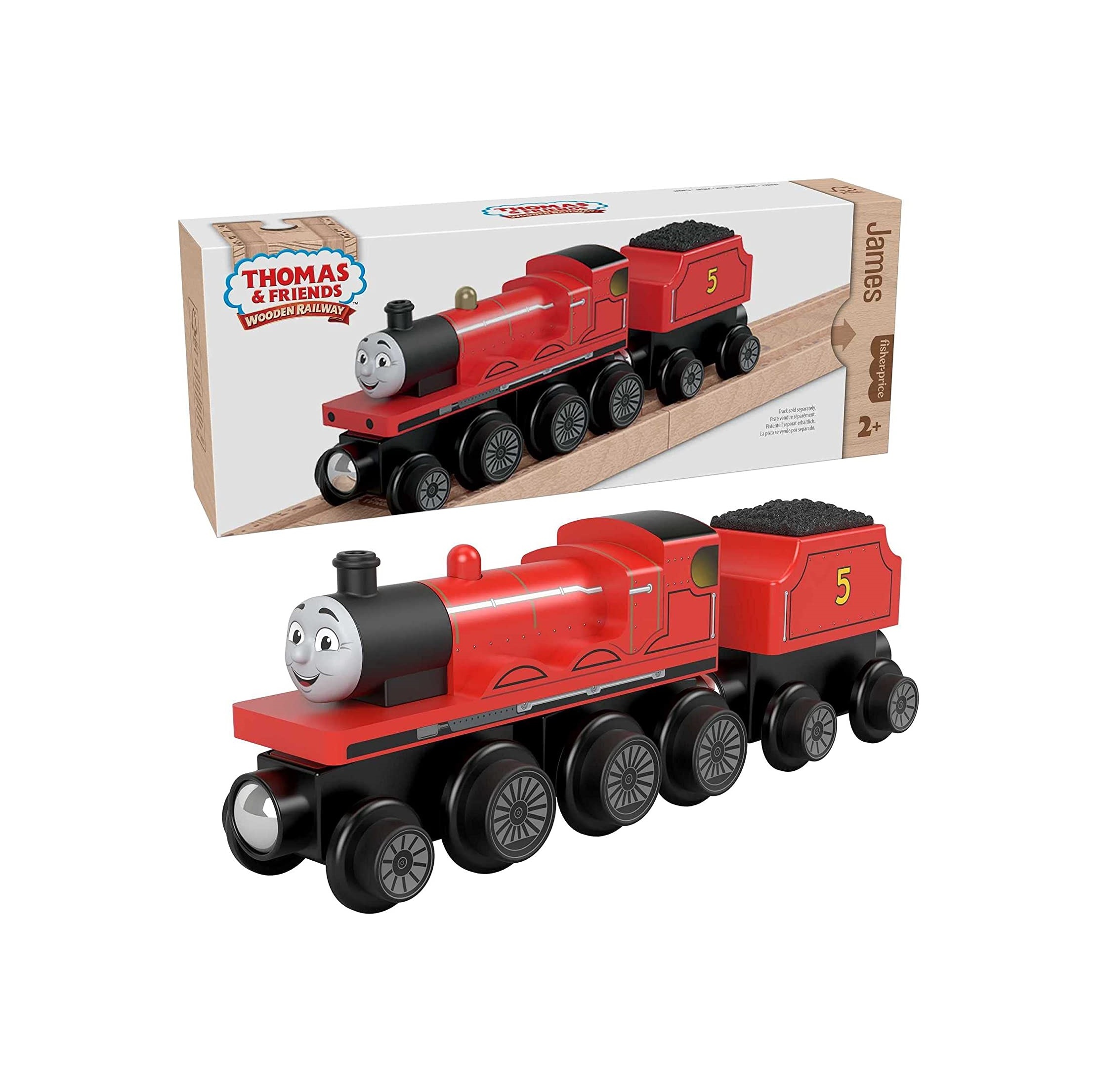 Fisher- Price Thomas & Friends Wooden Railway James 木製