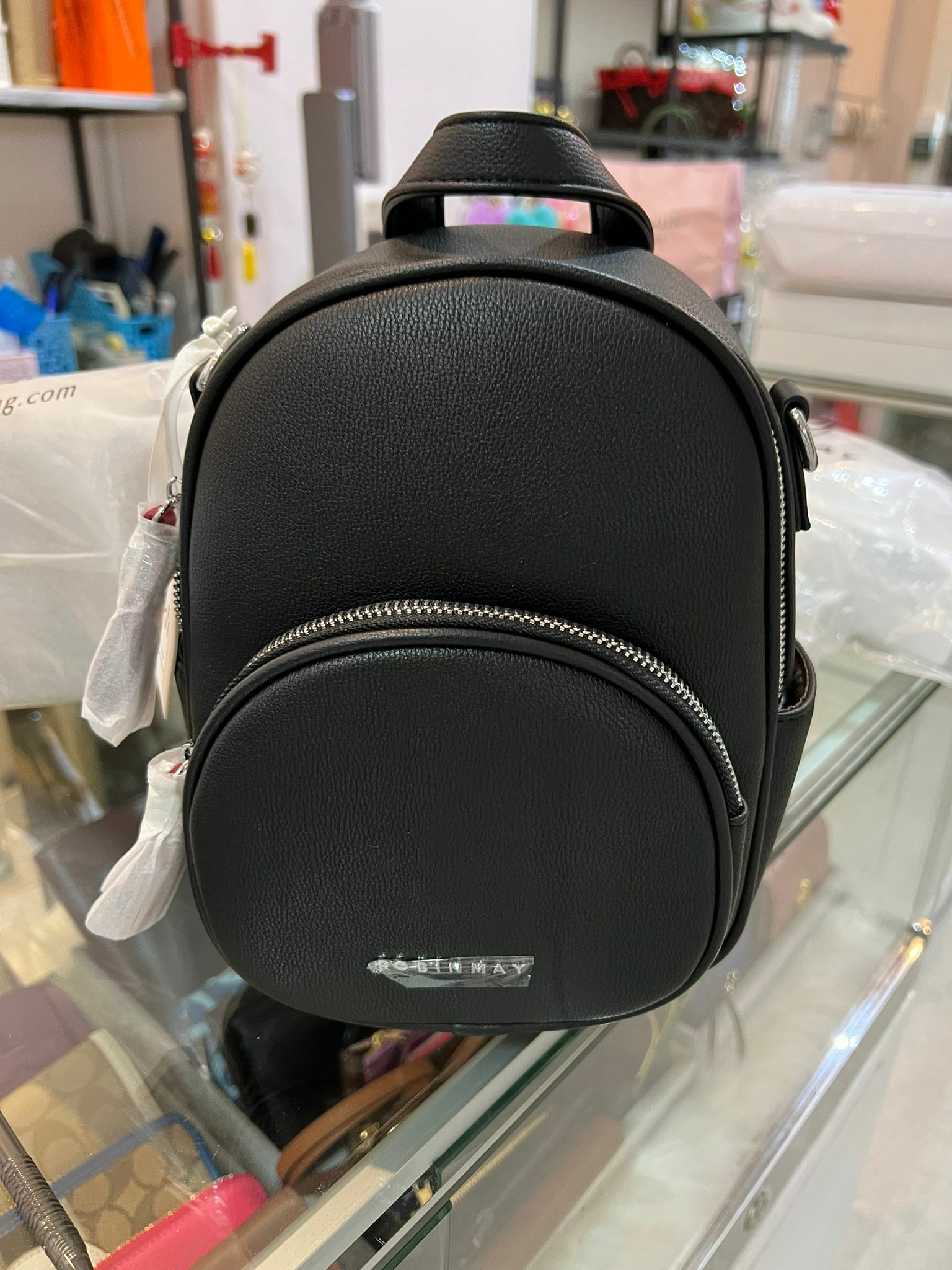 [S] ROBIN MAY LITTLE COSMOS BACKPACK, BLACK , D086-00 (SRM10)