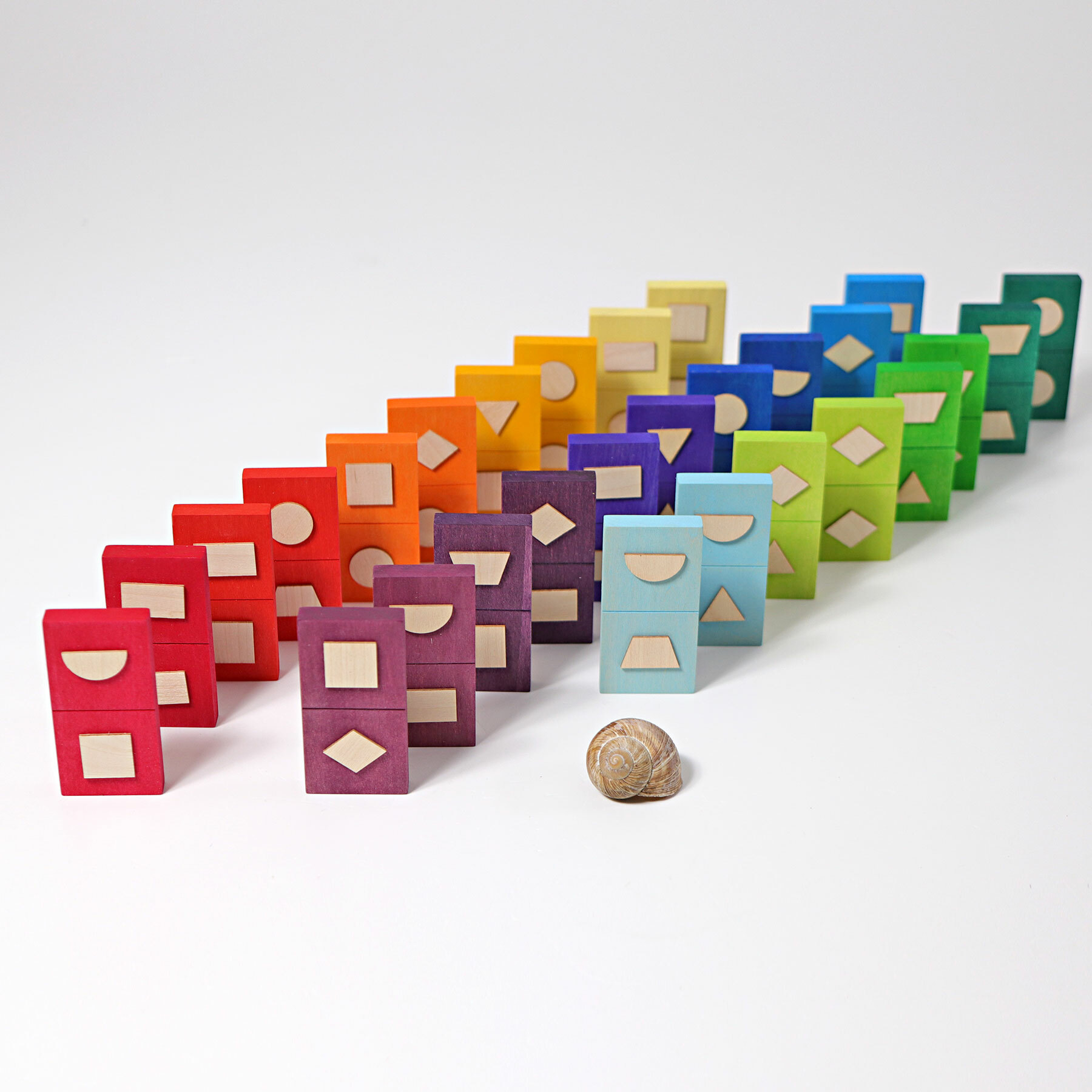 Grimm's - Domino Geometrical Shapes