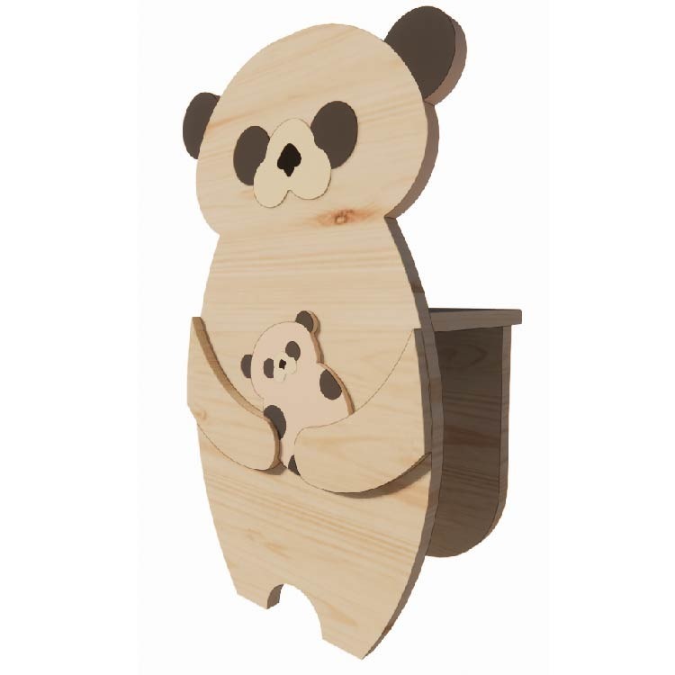 Children's Modular Animal Chairs - The Panda