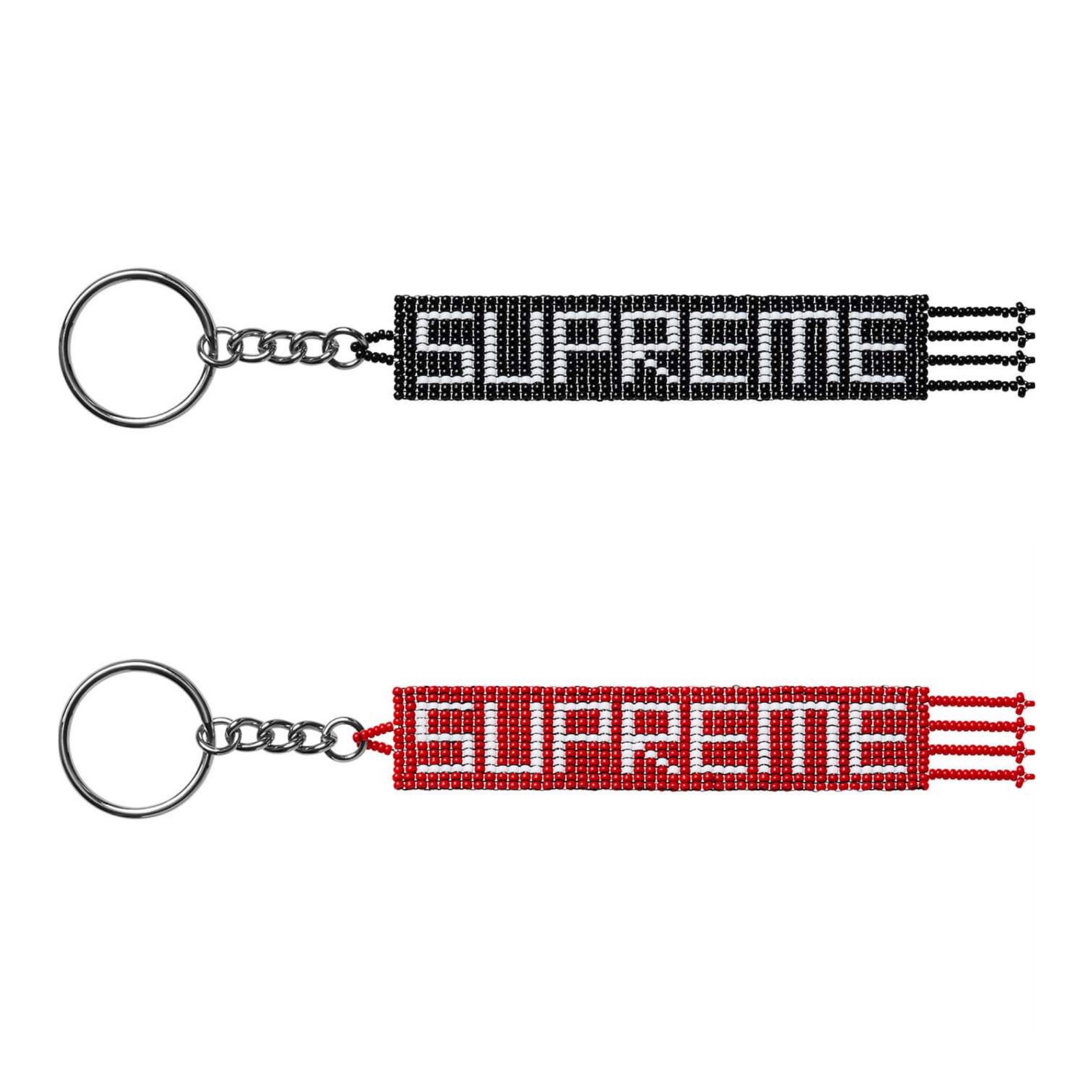 Supreme Beaded Keychain (2Colors)