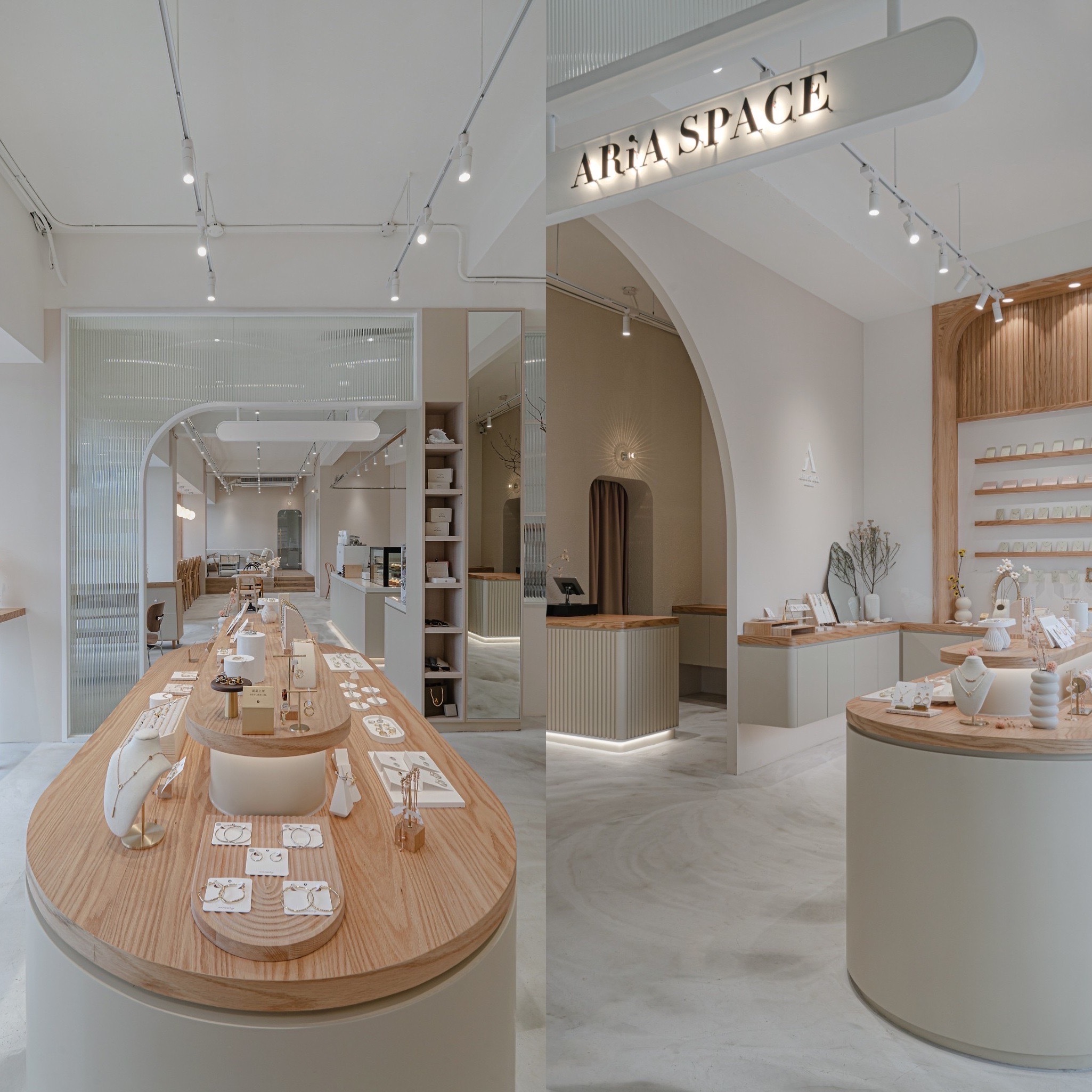 【一秒置身韓國】台中首間韓系飾品咖啡廳｜ARiA SPACE ft. OMOMO，邊挑選飾品邊品嘗醇香飲品