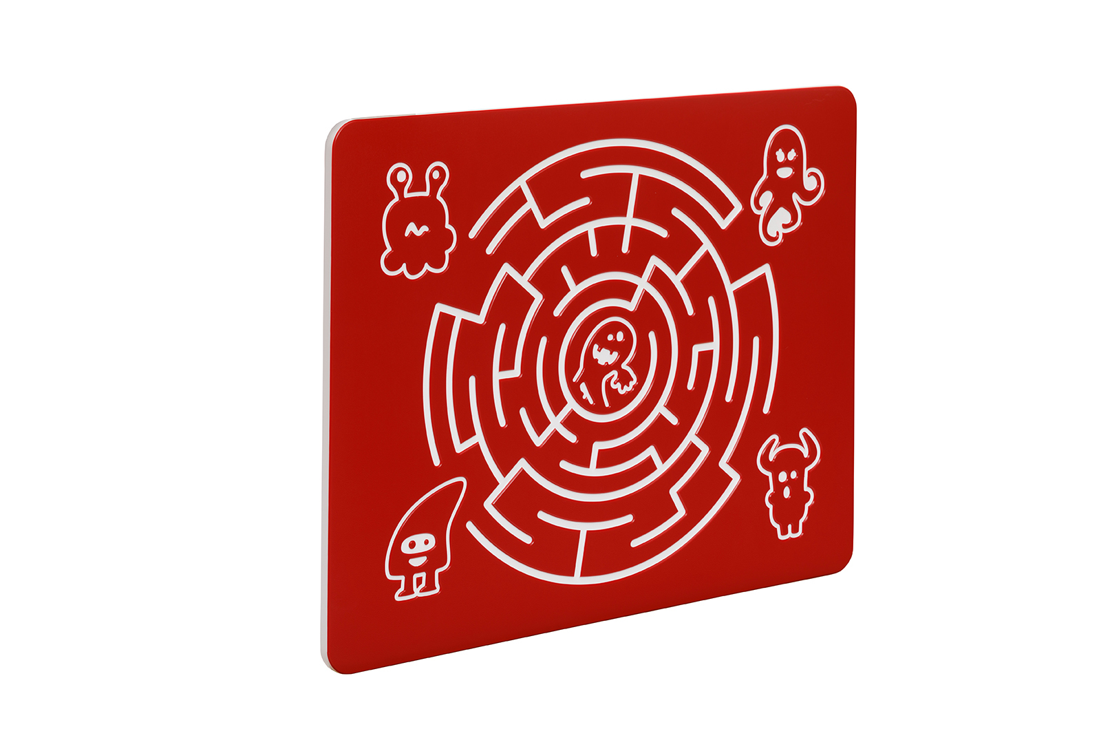 HDPE PLAY PANEL - LABYRINTH ROUND