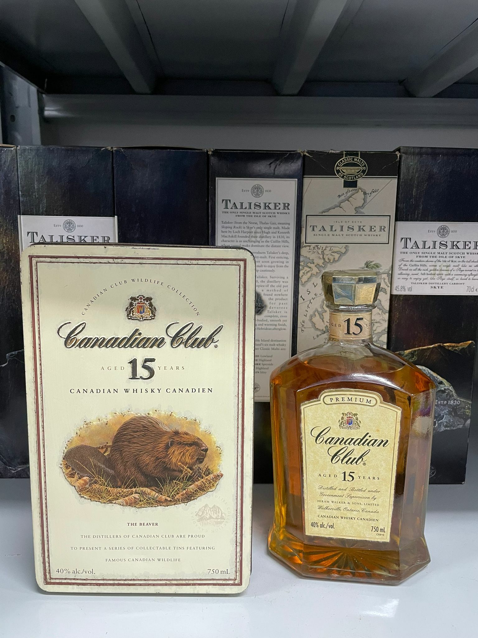 Canadian Club 15 Years Canadian Whisky 40% 750ml