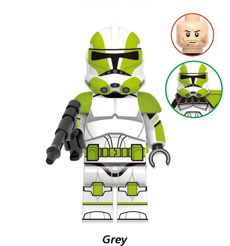 Grey Star Wars Custom Minifigs