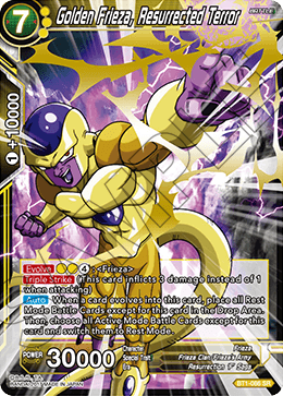 BT1-086 Golden Frieza, Resurrected Terror