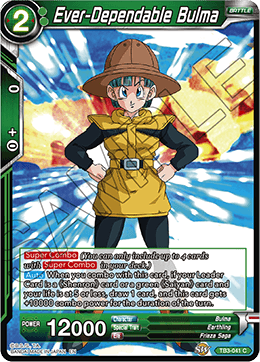 TB3-041 Ever-Dependable Bulma