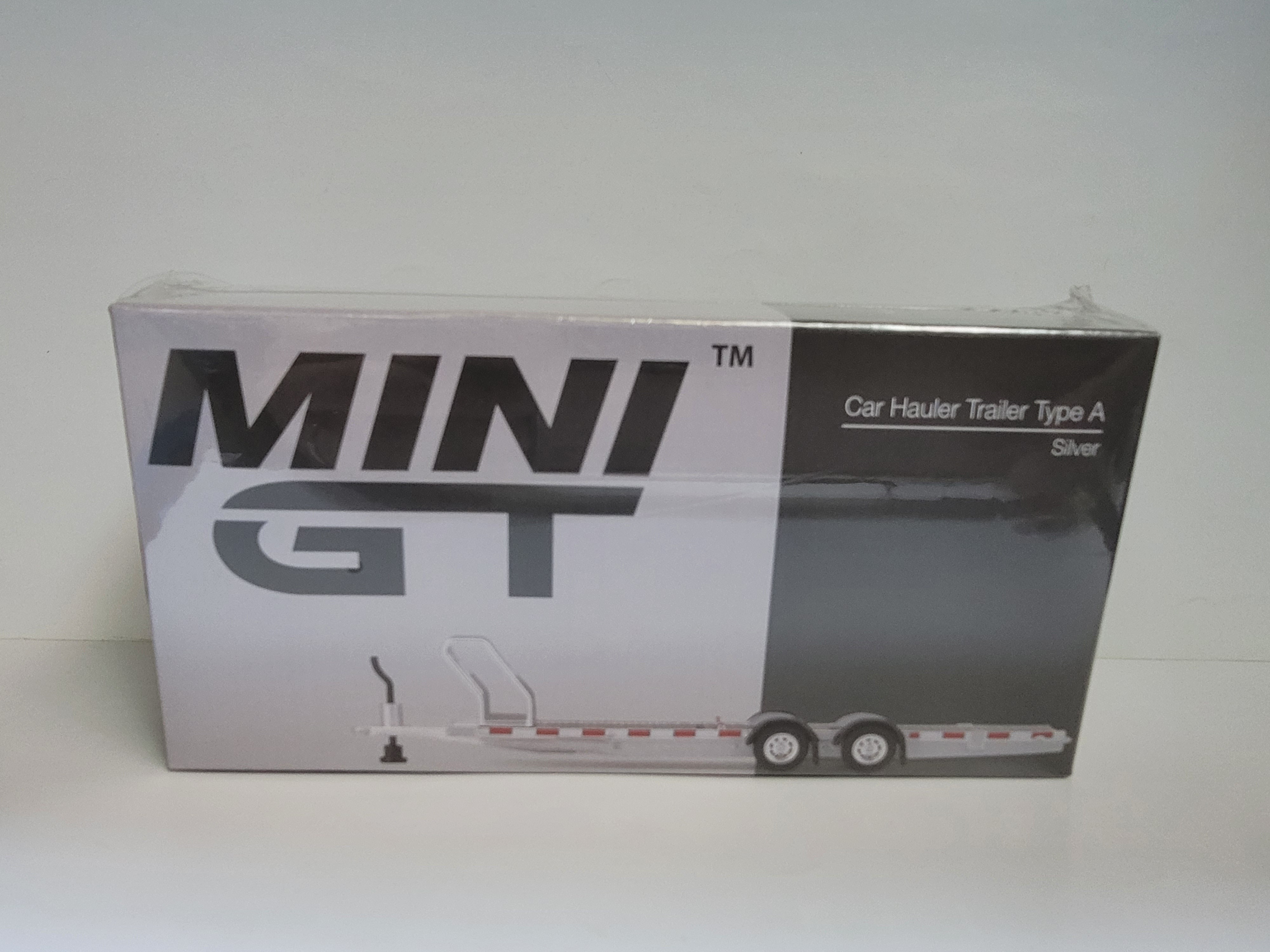 Mini GT 1/64 AC15 Car Hauler Trailer Type A Silver