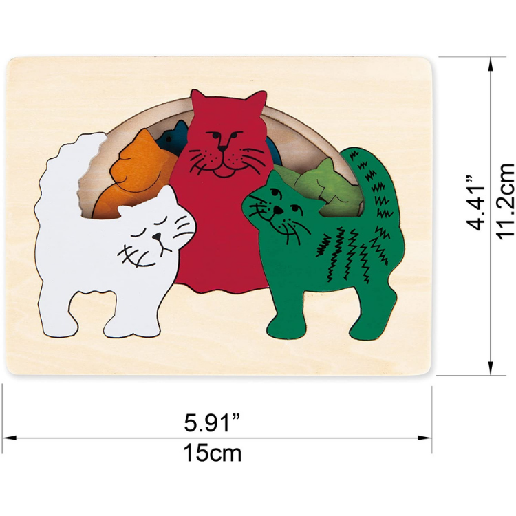 Cat Wooden Puzzle
