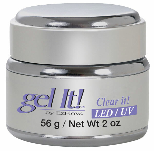 EZFLOW CLEAR IT! LED/UV Hard clear gel