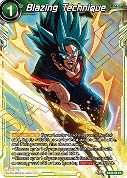 EX06-21 Blazing Technique