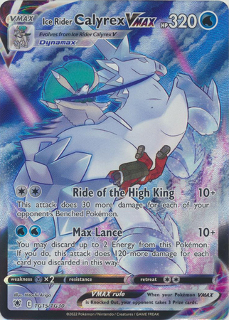 Ice Rider Calyrex VMAX - TG15/TG30