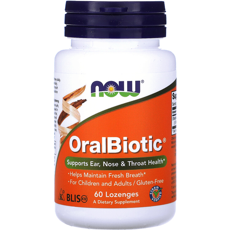 美國Now Foods, OralBiotic, 60錠|香港旺角門市選購