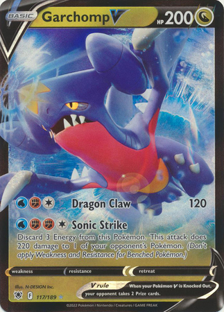 S10 117/189 Garchomp V