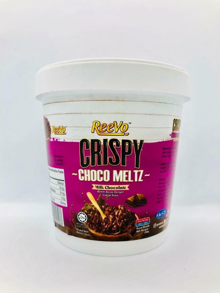 ReeVo Crispy Choco-Milk Chocolate 250g