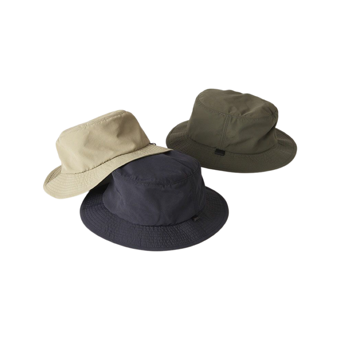 MIGHTY SHINE - NYLON POCKETABLE BUCKET HAT / 3 COLORS