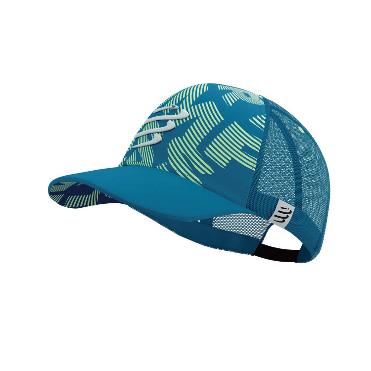 RUN｜COMPRESSPORT TRUCKER CAP - FJORD BLUE 運動帽