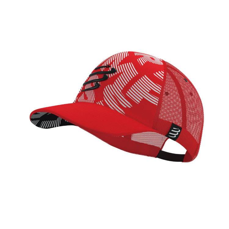 RUN｜COMPRESSPORT TRUCKER CAP - RED/WHITE 運動帽