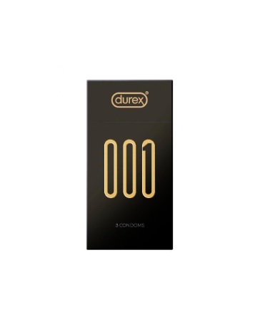 Durex 杜蕾斯 001 安全套 3片裝