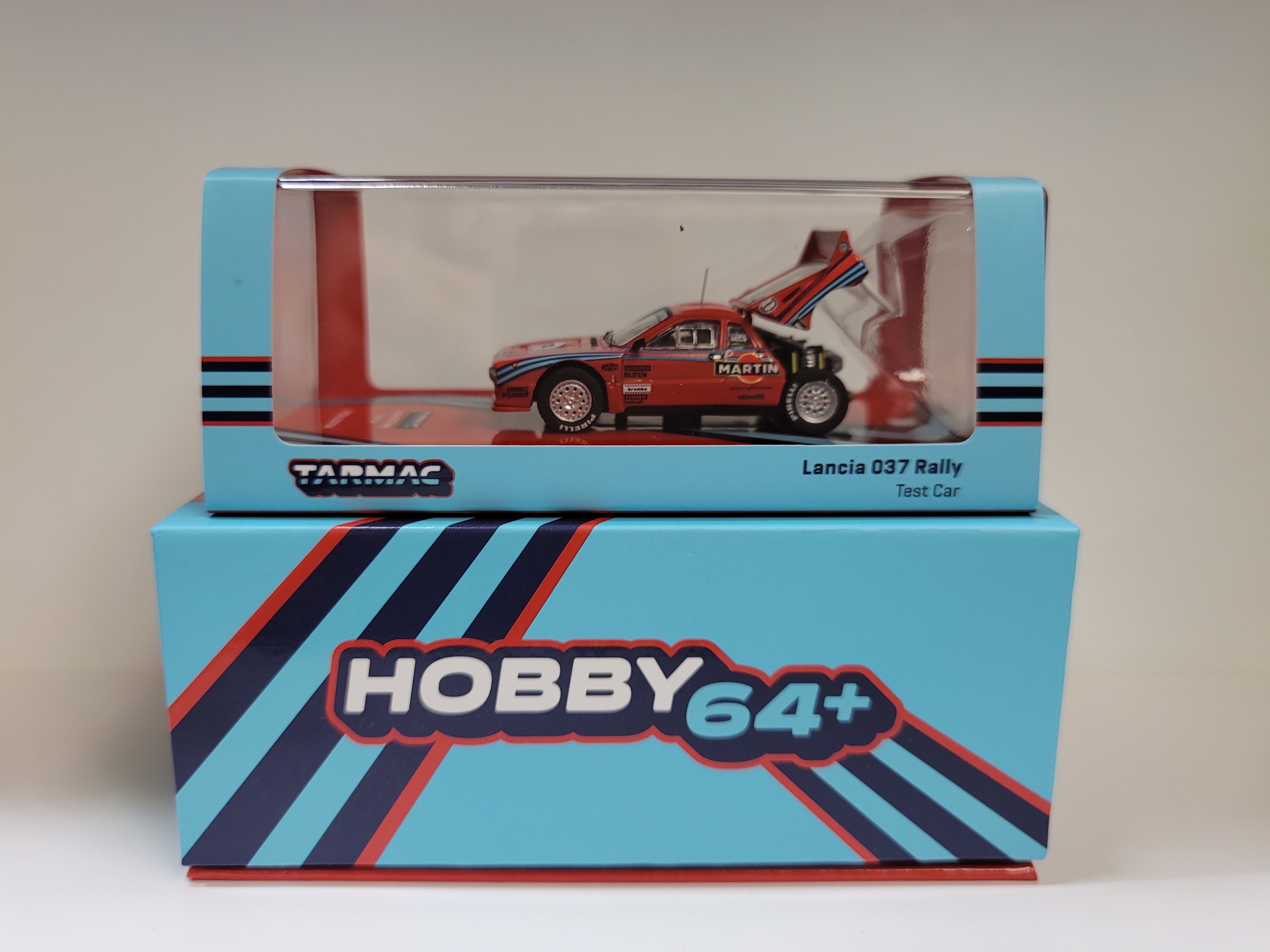 Tarmac Works 1/64 Lancia 037 Rally Test Car (Mincar Fes