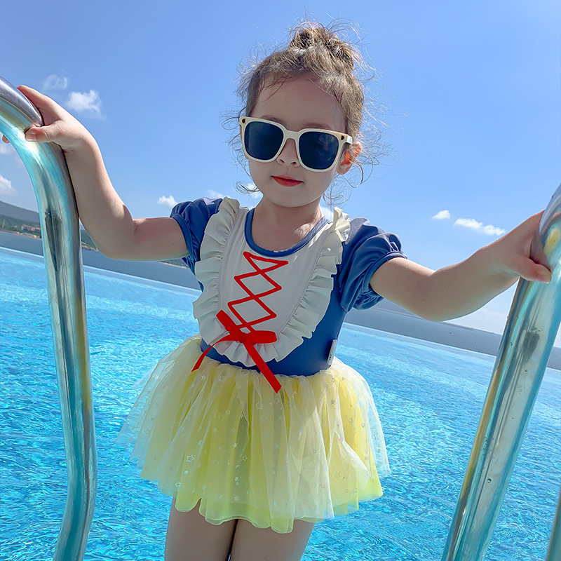 夏季紗裙公主泳衣SW-0026