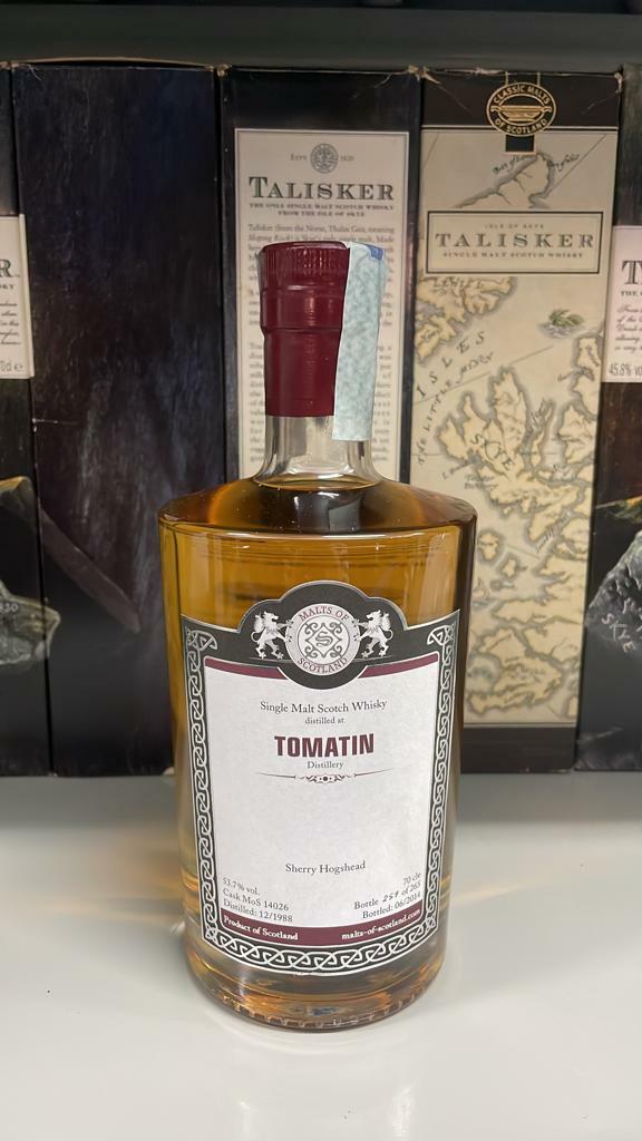 Malts of Scotland Tomatin 1988-2014 25 Years Sherry Hog