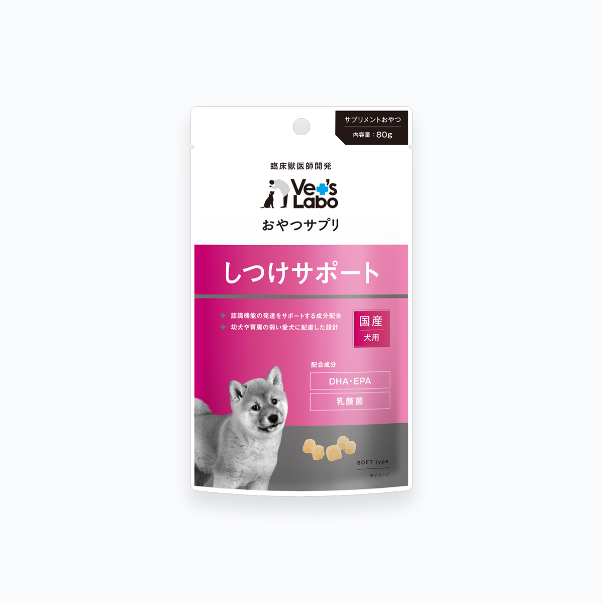 Vet's Labo - Dog Puppy Calcium Snack Supplement 80g