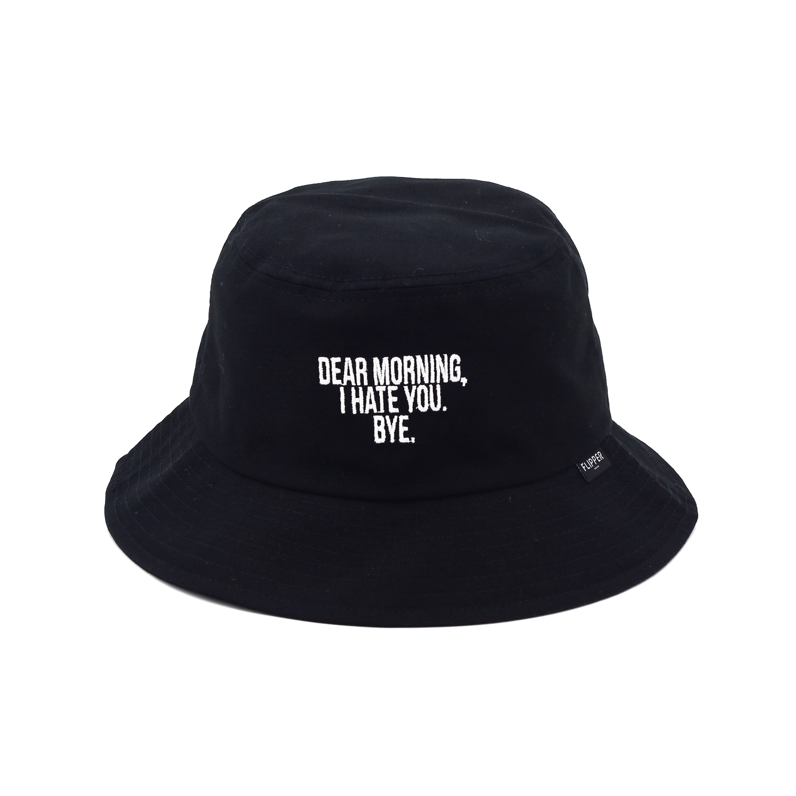 Premier - Dear Morning I Hate You Bye Bucket Hat Black